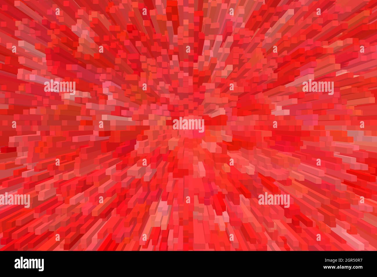 An illustration of a red abstract background with a pattern Stock Photo ...