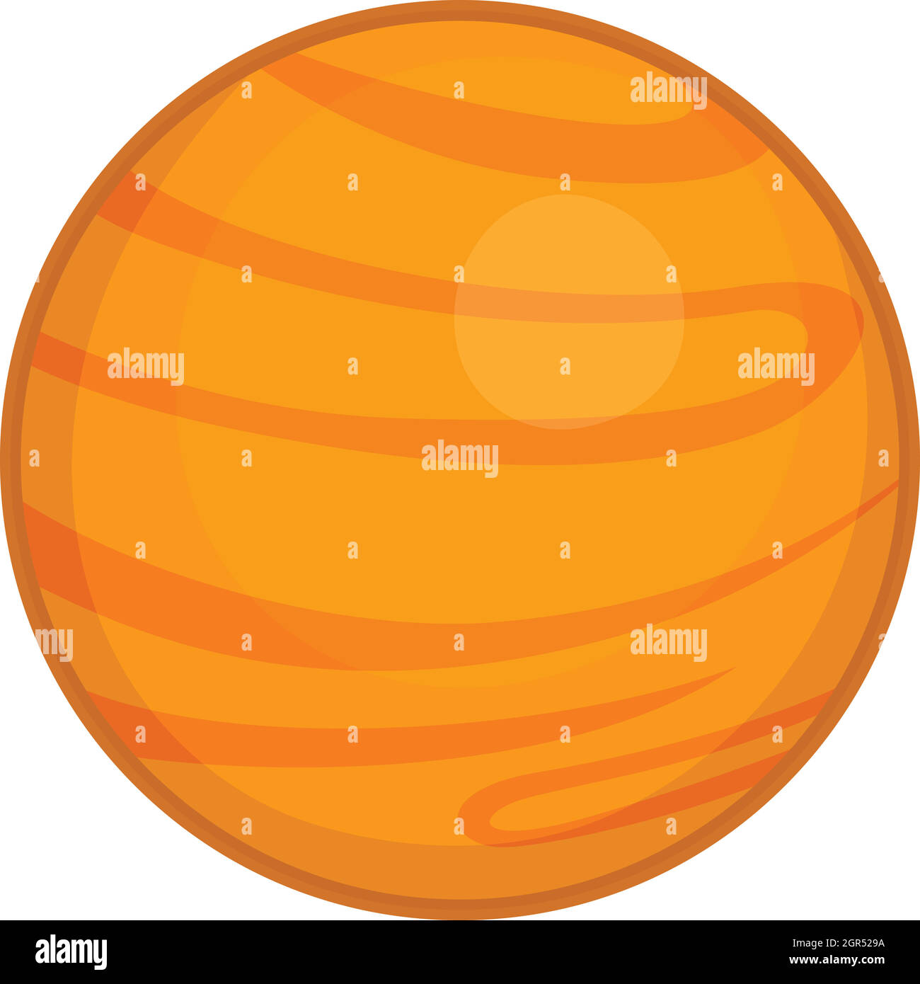 Mars icon, cartoon style Stock Vector Image & Art - Alamy