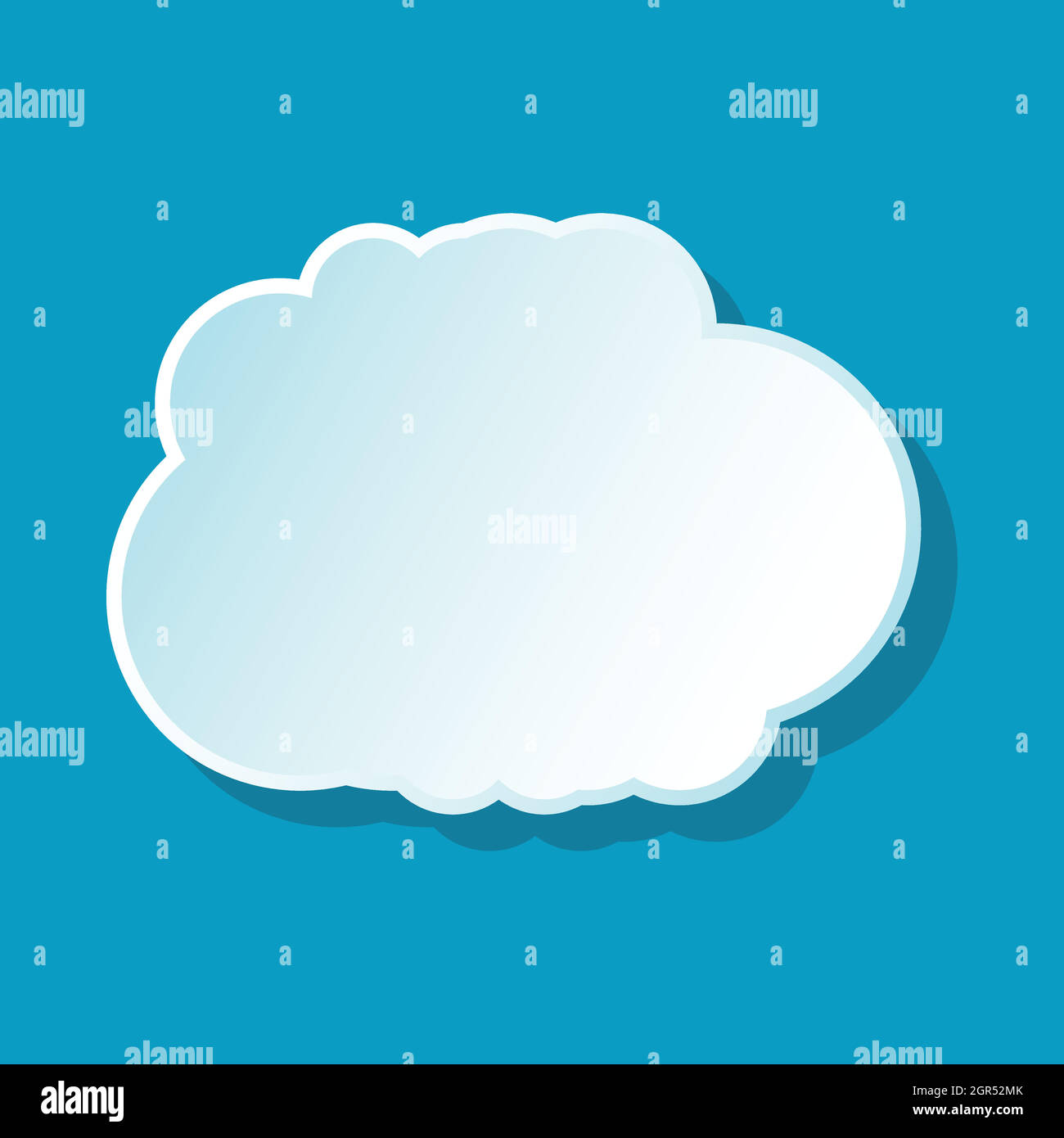 Cumulus cloud icon Stock Vector Image & Art - Alamy