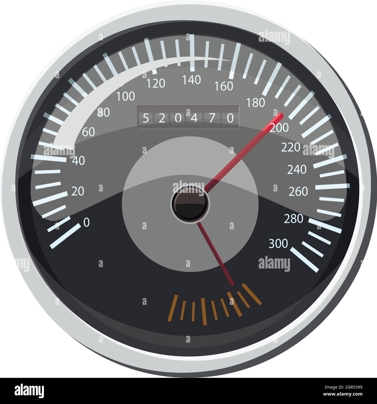 Grey speedometer icon, cartoon style Stock Vector Image & Art - Alamy