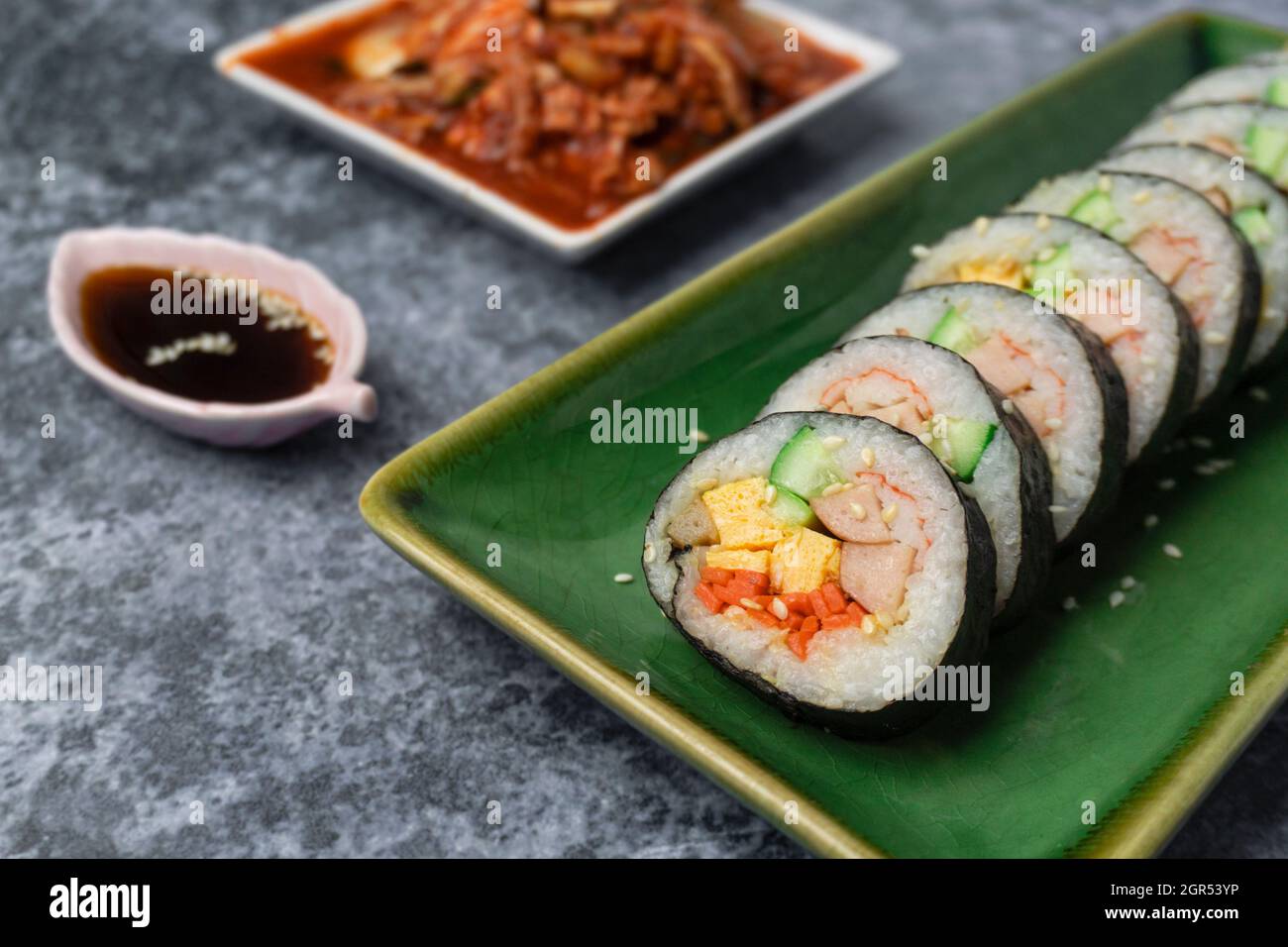 Kimchi rice ham hi-res stock photography and images - Alamy