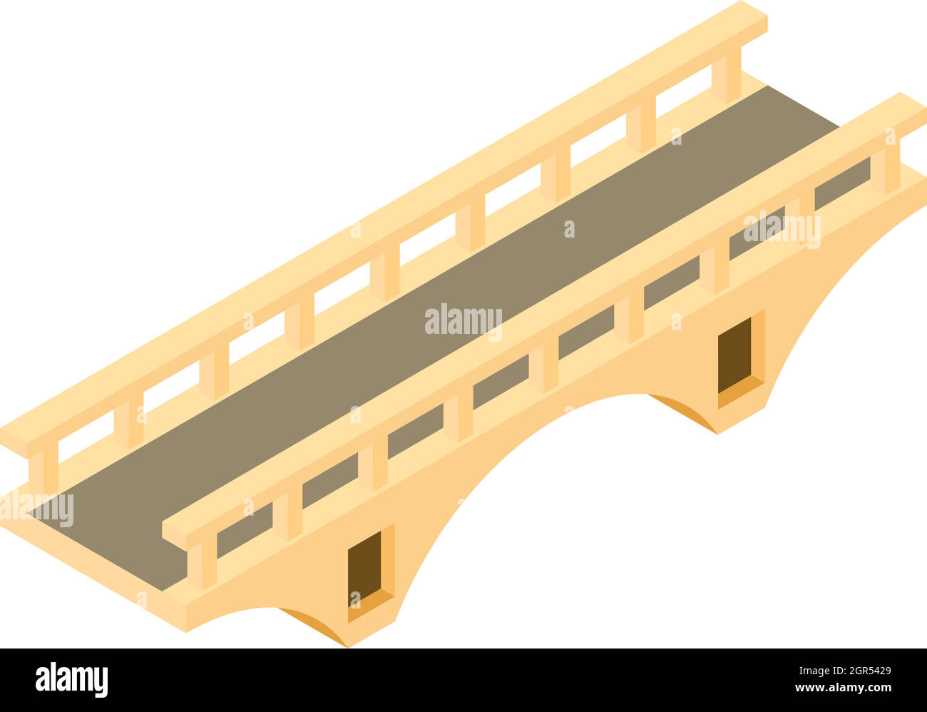 Bridge icon cartoon style Stock Vector Images - Alamy