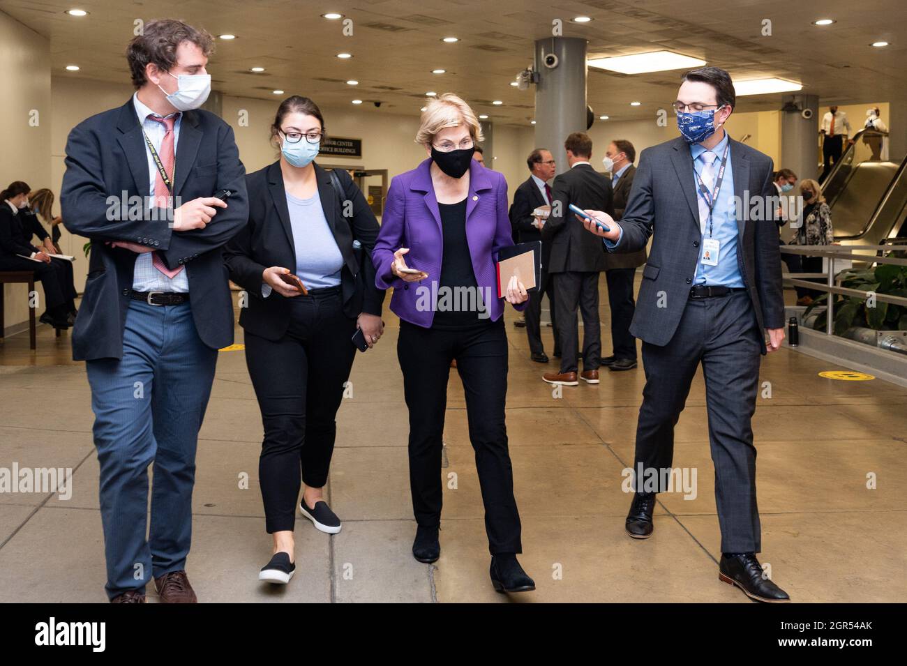 September 30, 2021 - Washington, DC, United States: U.S. Senator ...