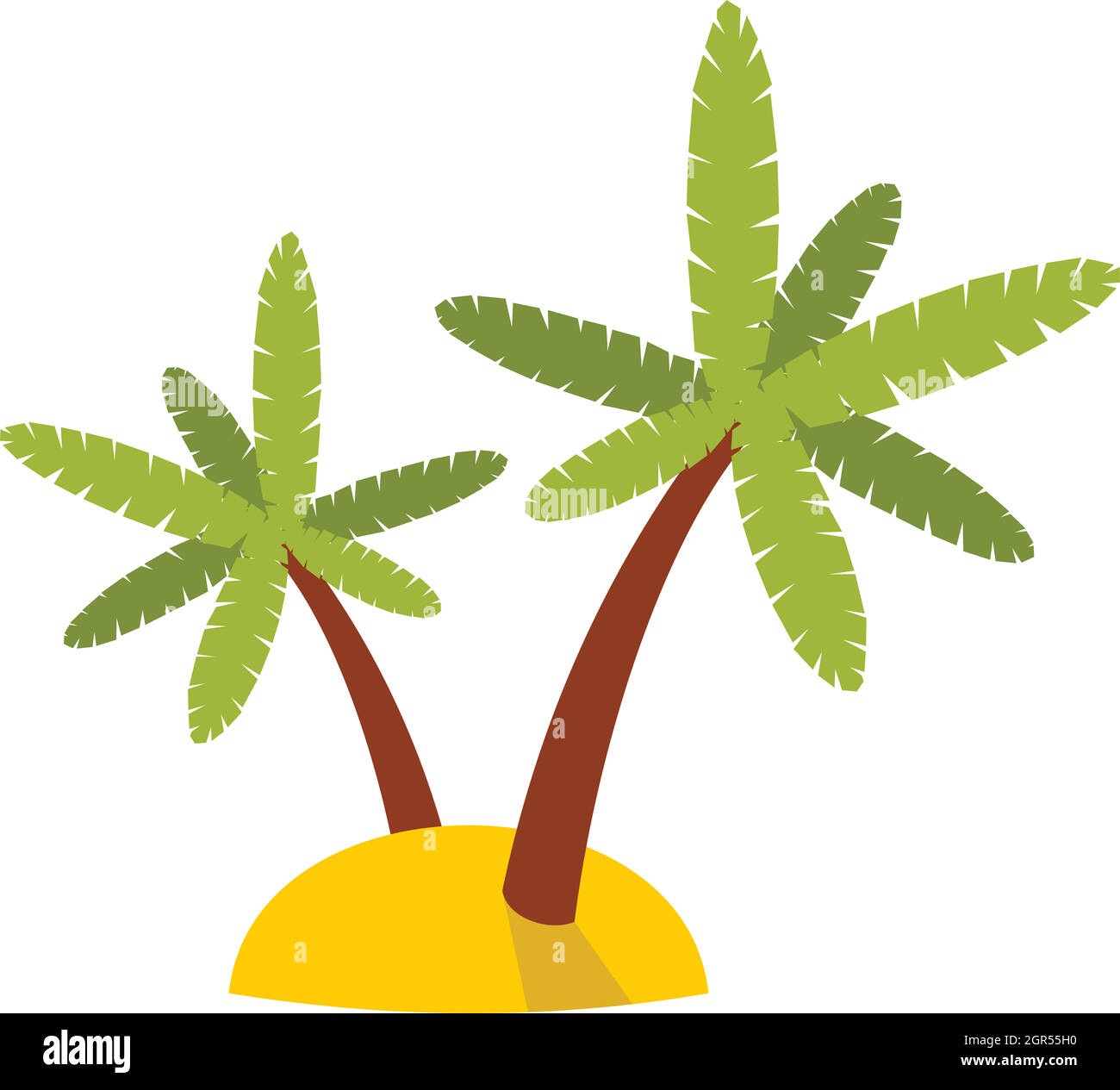 Tall trees in Stock Vector Images - Alamy