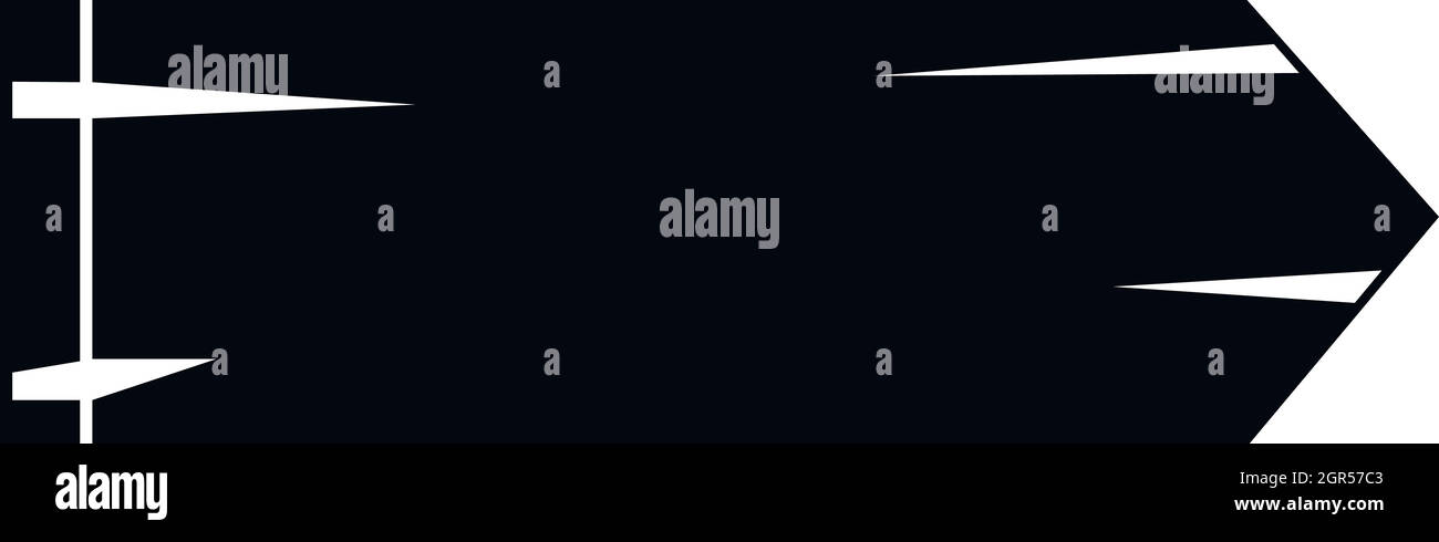 Thick arrow icon, simple style Stock Vector Image & Art - Alamy