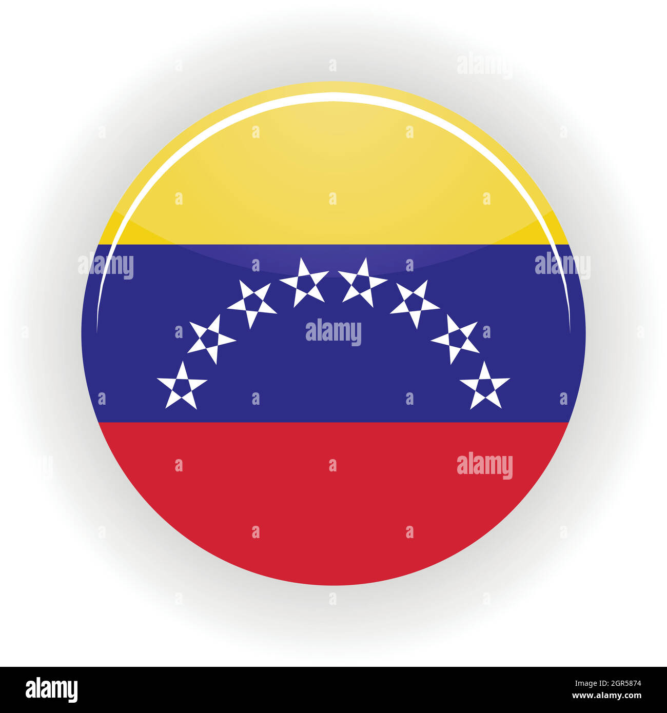 Icon venezuela flag hi-res stock photography and images - Alamy