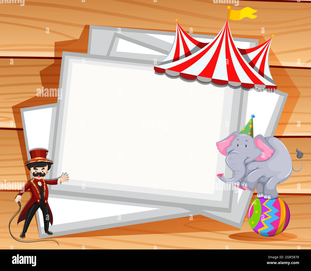 Circus tent border hi-res stock photography and images - Alamy