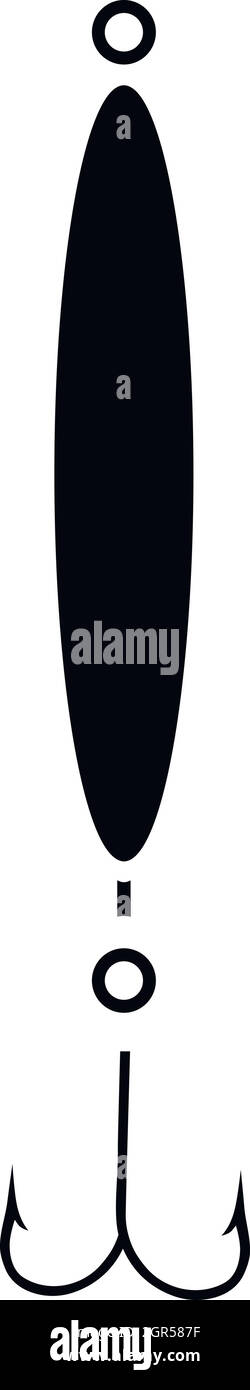 Treble hook Stock Vector Images - Alamy