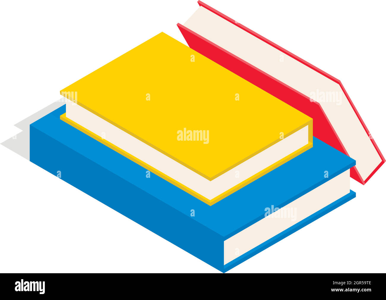 Books icon education literature Cut Out Stock Images & Pictures - Alamy