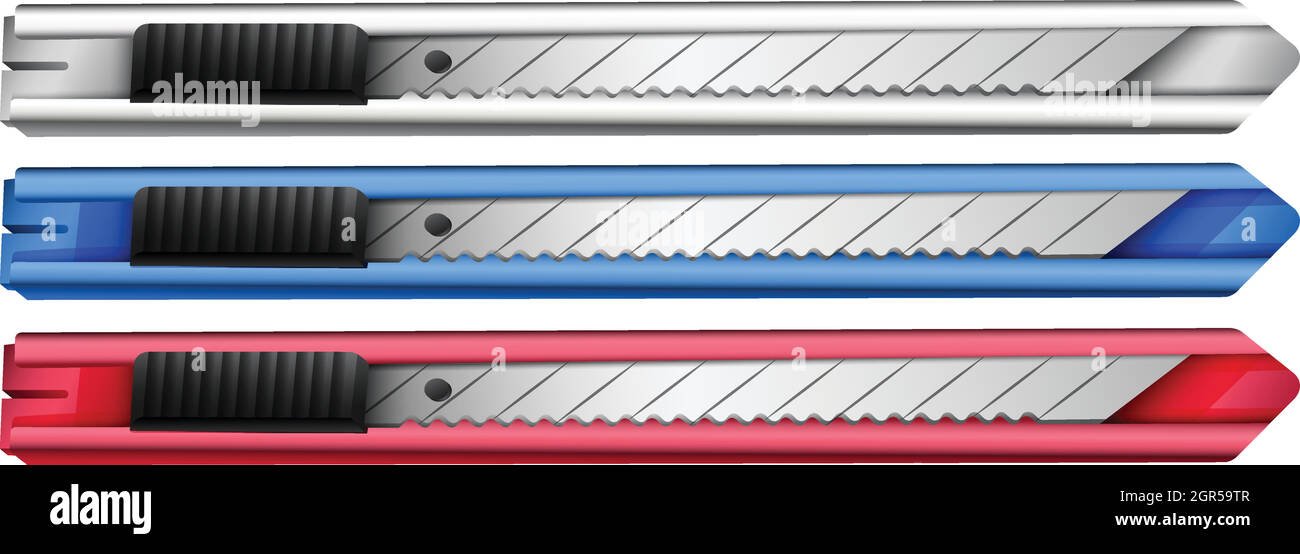 Three cutters Stock Vector Images - Alamy