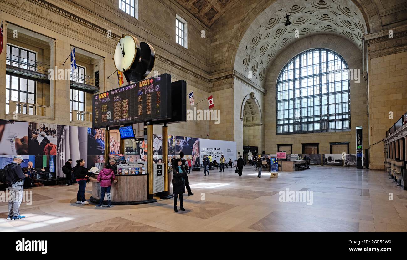Toronto Union Station Stock Photo - Alamy