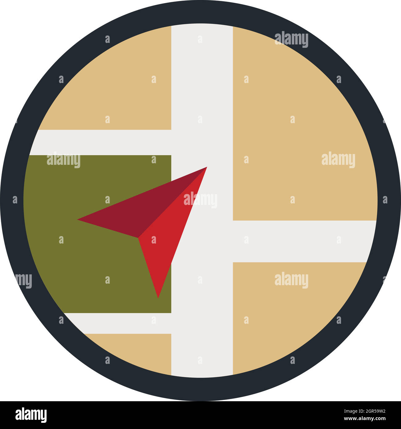 Modern street sign on Stock Vector Images - Alamy