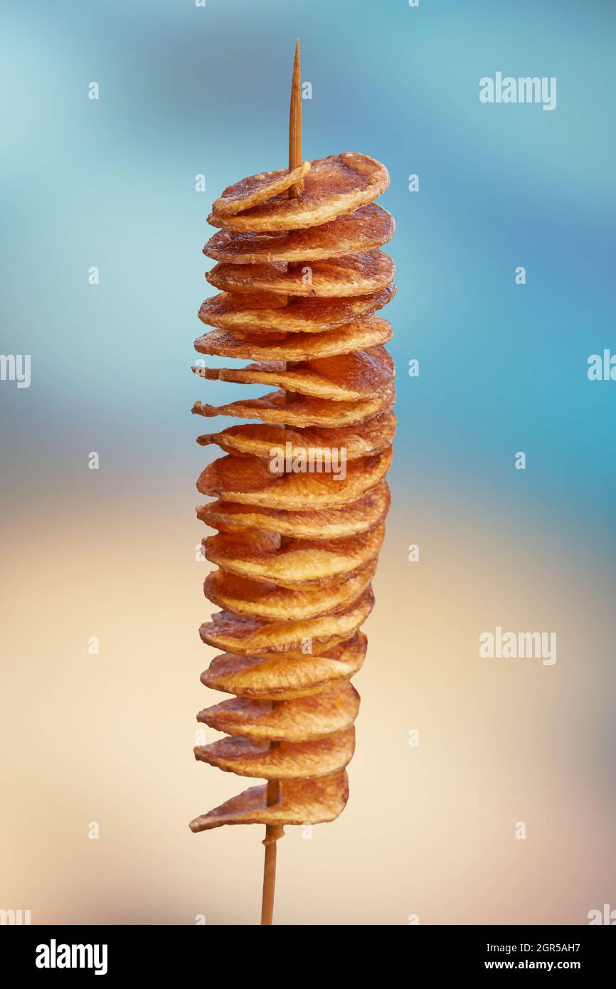 Spiral Fries High Resolution Stock Photography and Images - Alamy