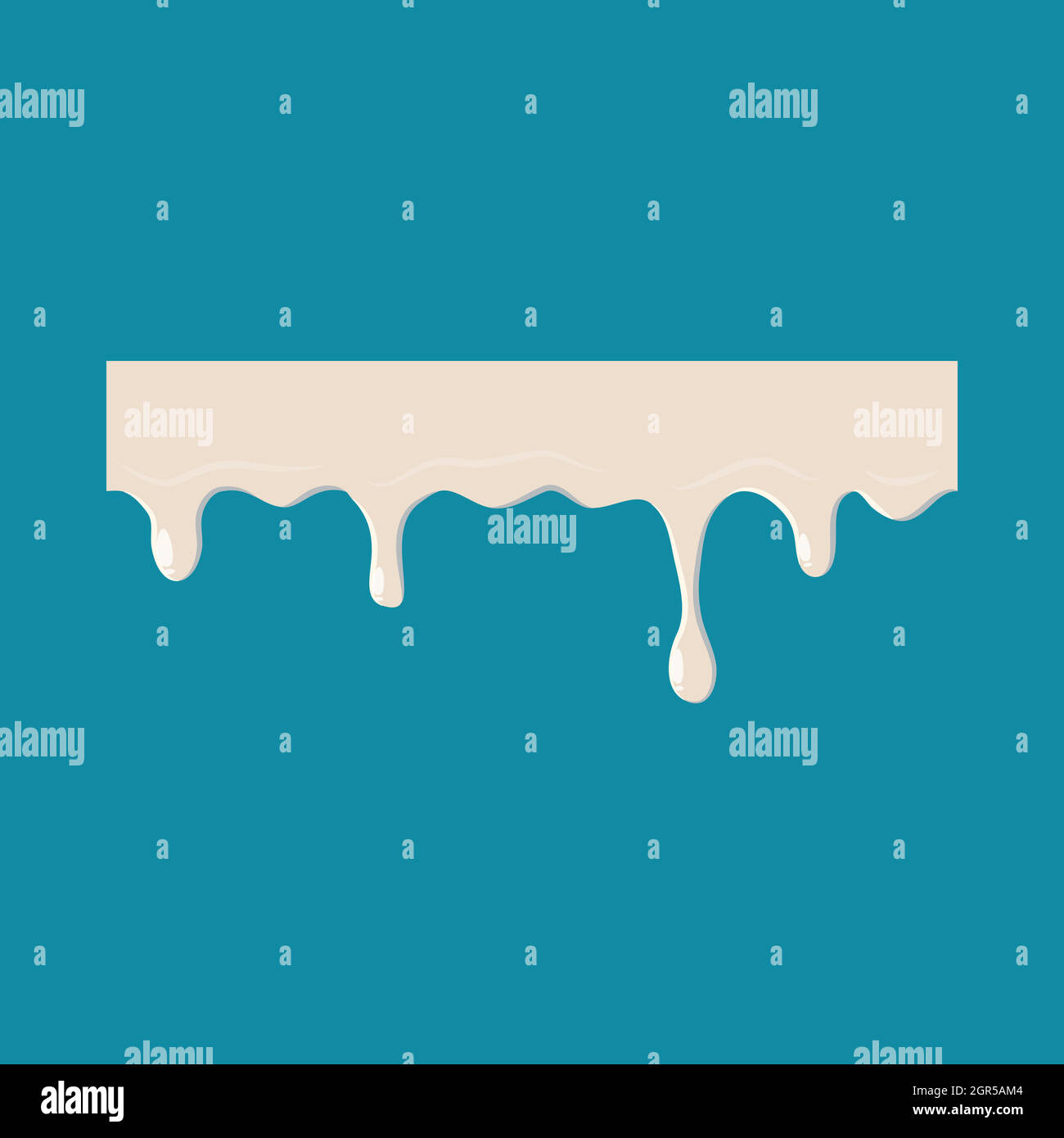 Dripping down milk icon Stock Vector Image & Art - Alamy
