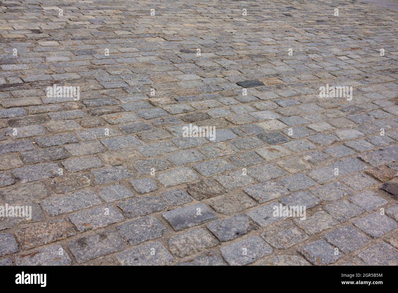 A close up of a brick road Stock Photo - Alamy
