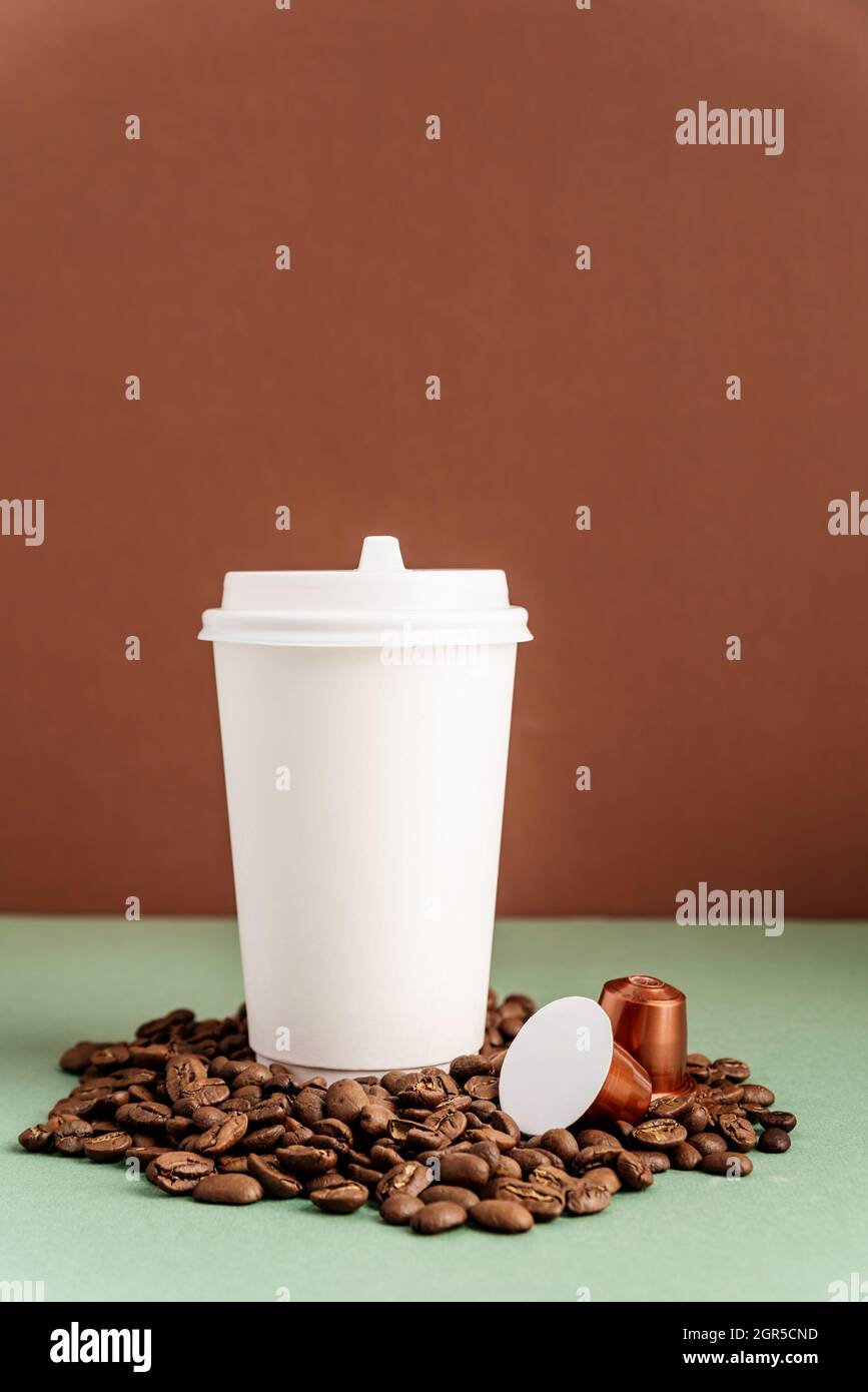 Coffee capsules waste hi-res stock photography and images - Alamy