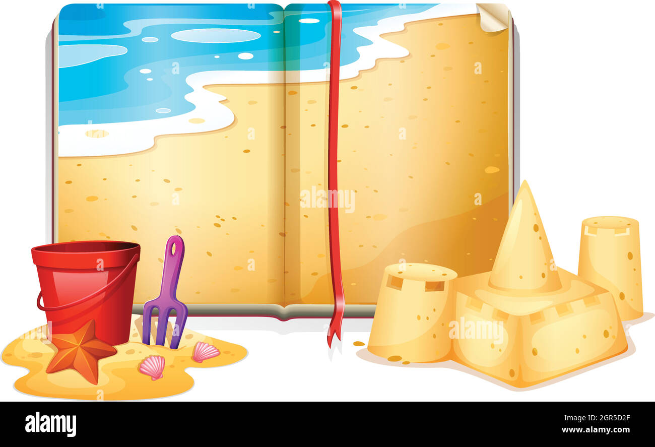 Open beach Stock Vector Images - Alamy