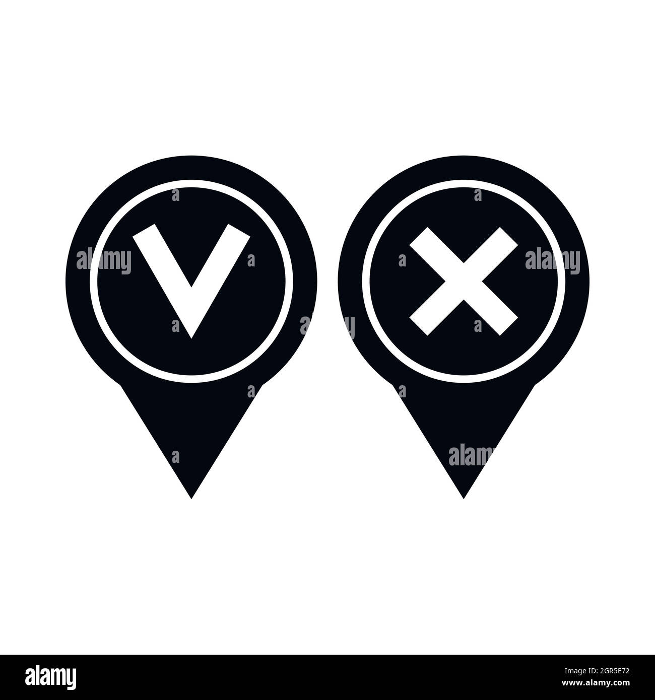 Negative icon hi-res stock photography and images - Alamy