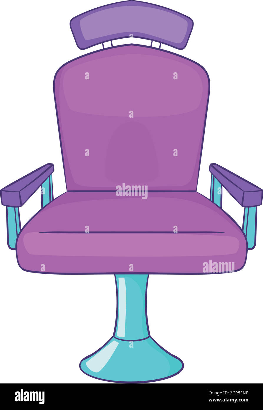 Barber chair icon, cartoon style Stock Vector Image & Art - Alamy