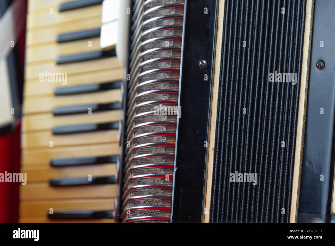 Hand accordion buttons hi-res stock photography and images - Alamy