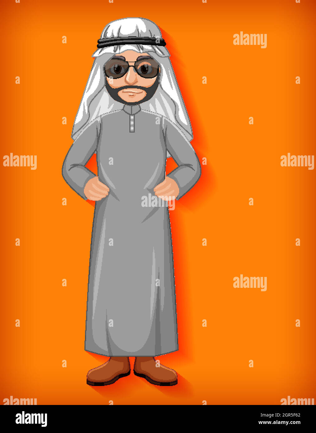 Arab man cartoon character Stock Vector Image & Art - Alamy