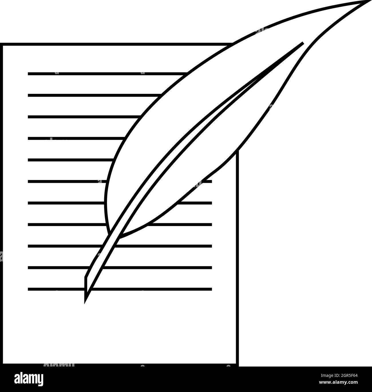 Signature pen outline hi-res stock photography and images - Alamy