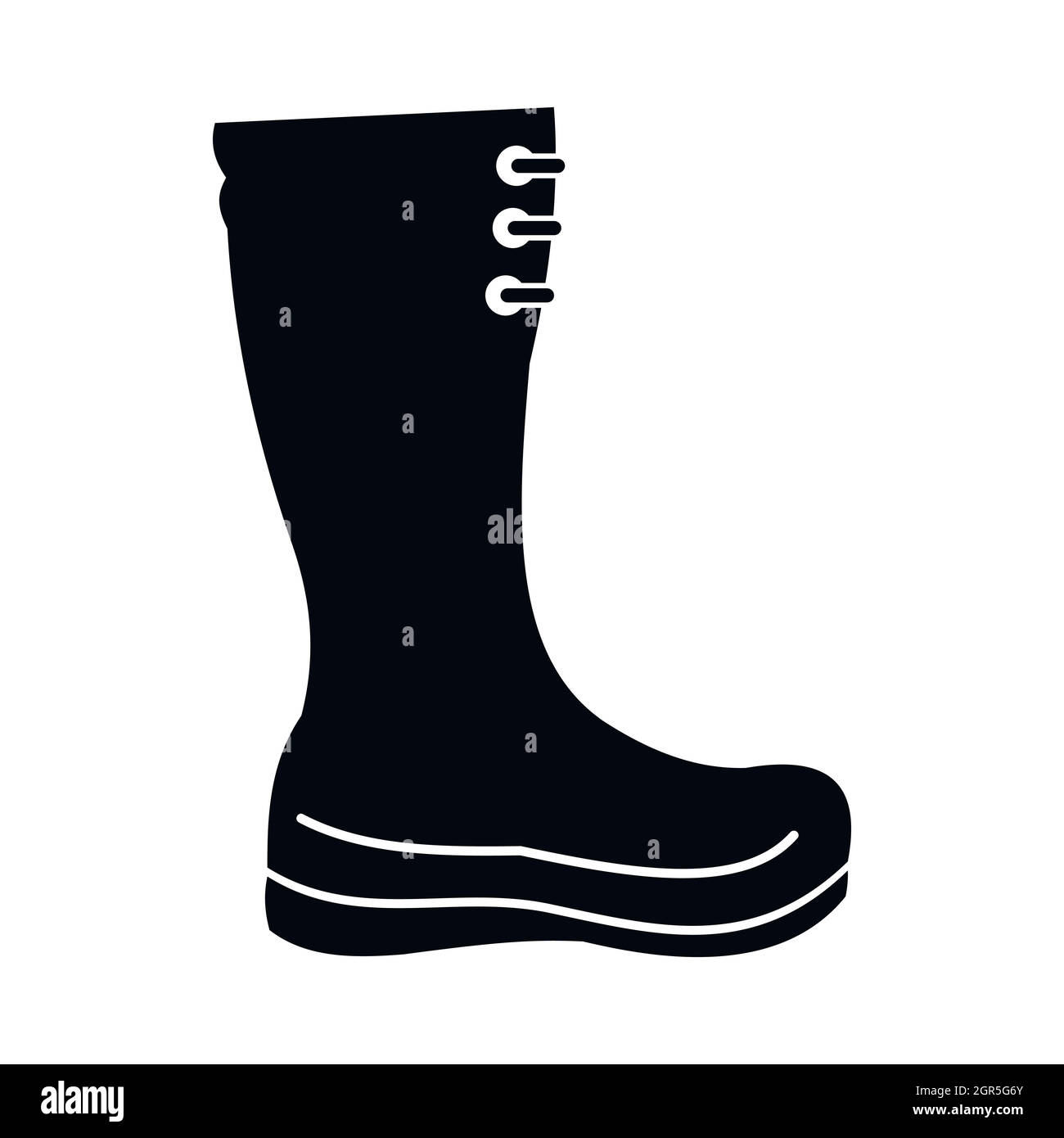 Rubber boots icon, simple style Stock Vector Image & Art - Alamy