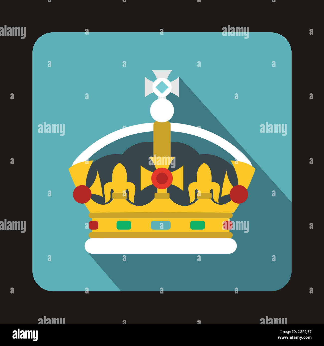 Crown emblem britain Stock Vector Images - Alamy
