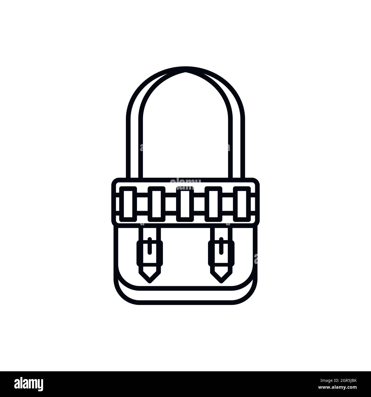 Hunting bag icon, outline style Stock Vector Image & Art - Alamy