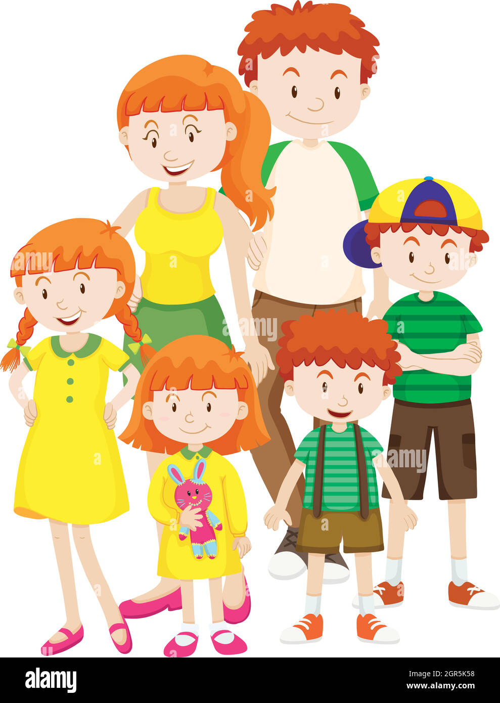 Kids Clipart Family