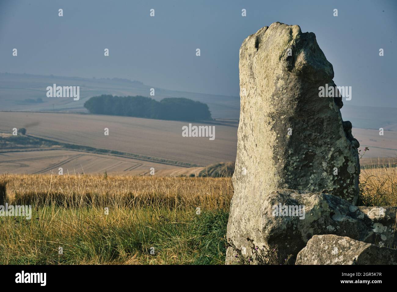 Ancient Neolithic stones at the historic landmark dating back to 3650 ...