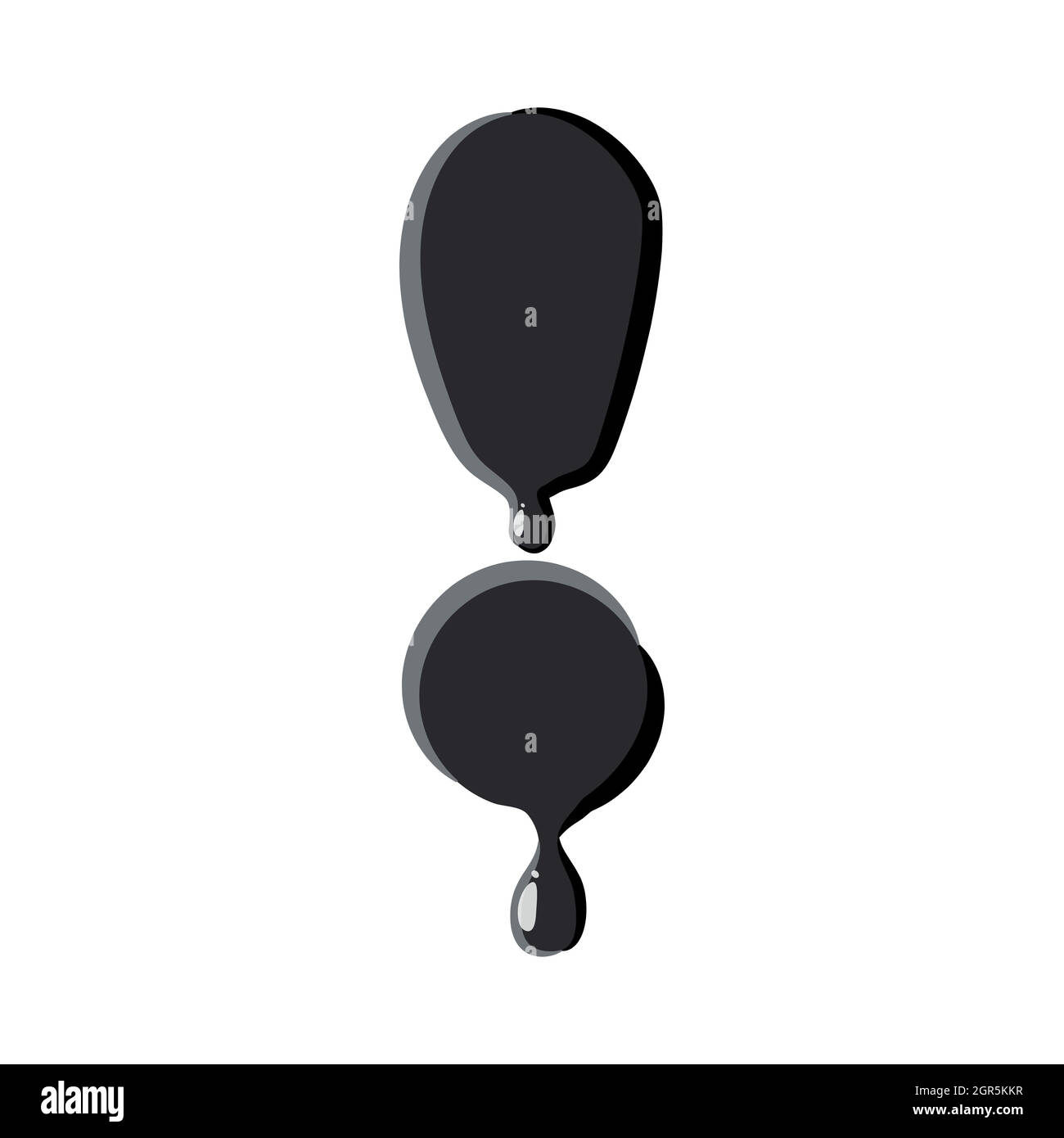 Exclamation mark symbol on Stock Vector Images - Alamy