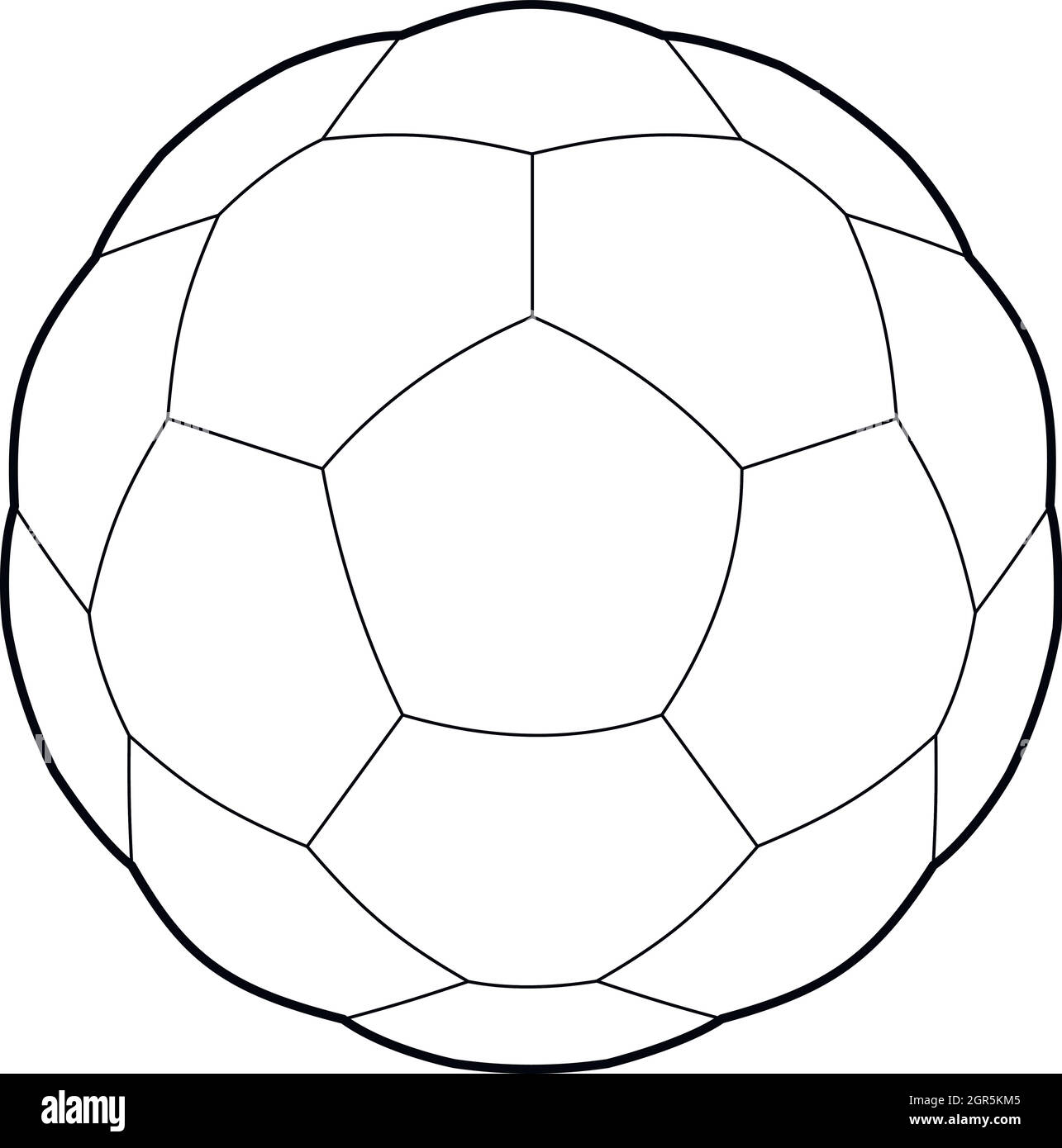 Soccer ball icon, outline style Stock Vector Image & Art - Alamy