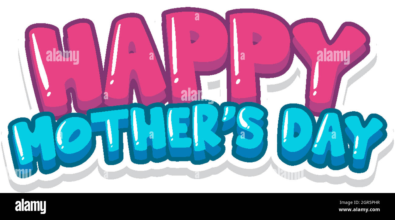 Happy mother's day sign Stock Vector Image & Art - Alamy