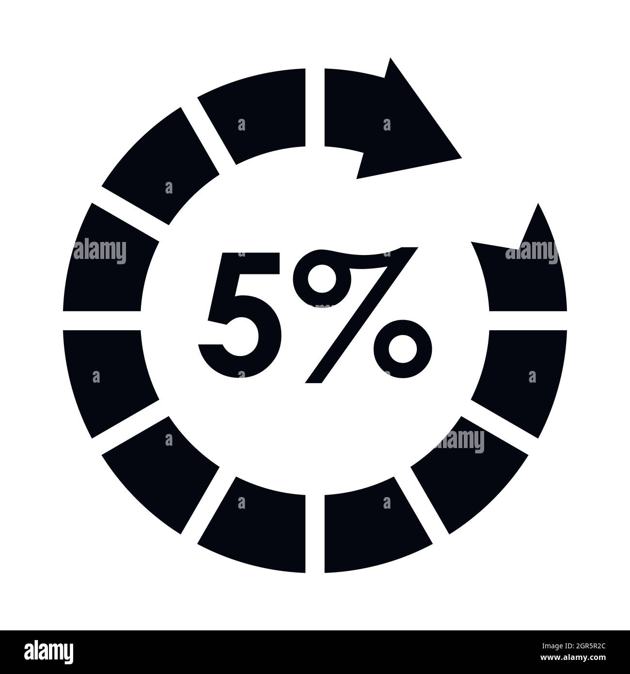 Sign 5 load icon, simple style Stock Vector Image & Art - Alamy