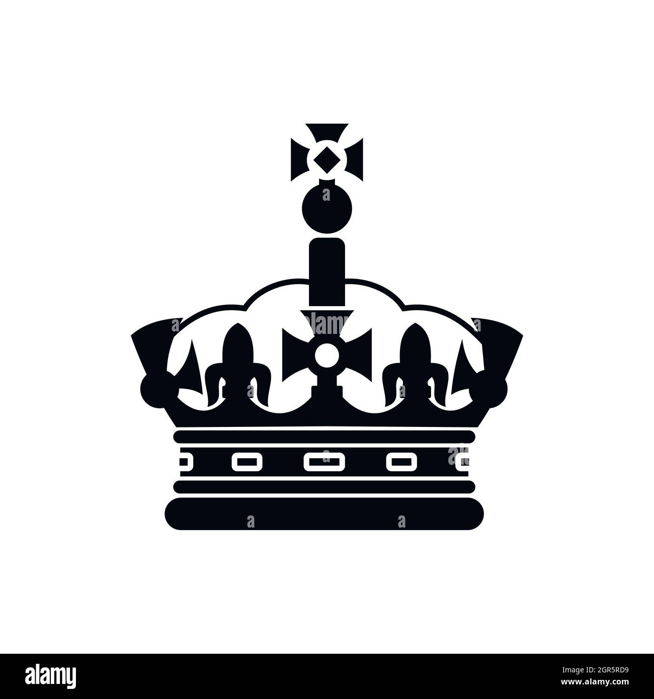 Crown Icon Simple Style Stock Vector Image And Art Alamy