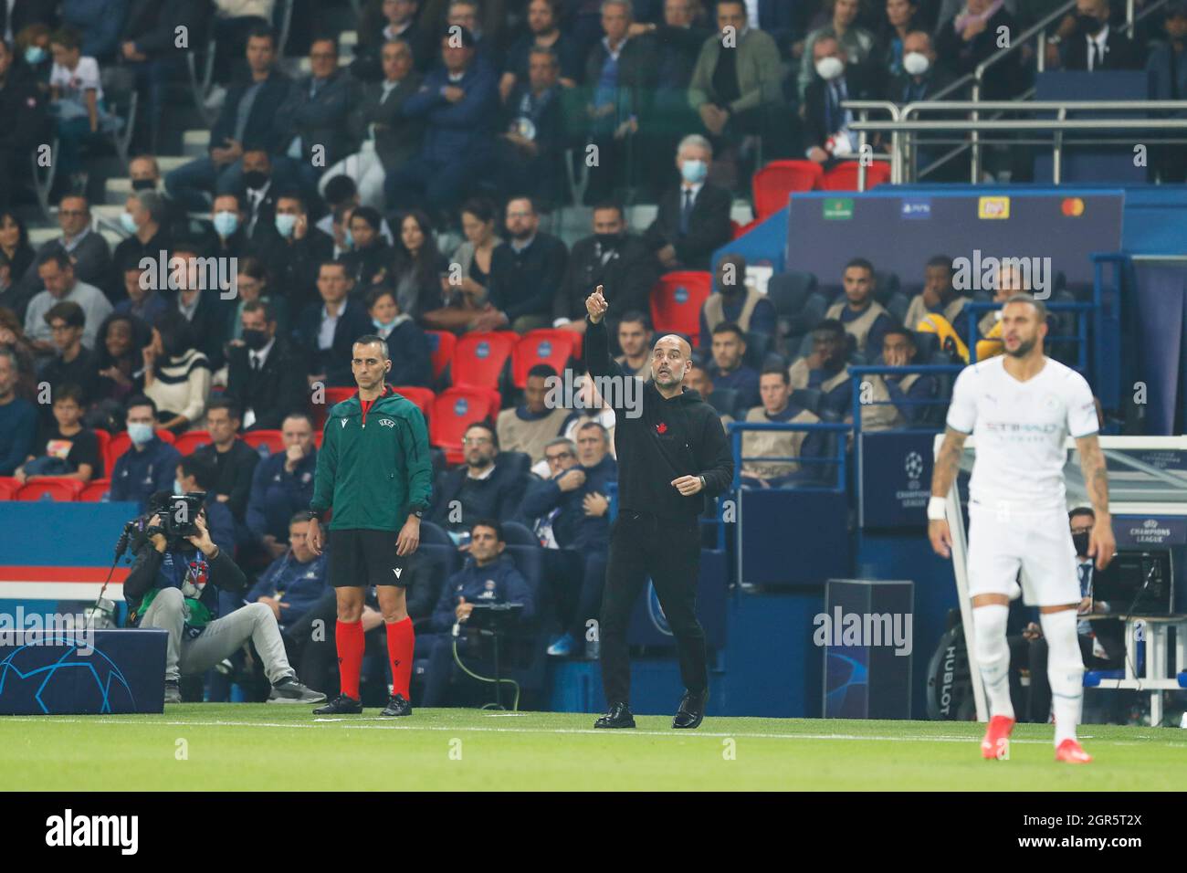 Paris, France. Credit: D. 28th Sep, 2021. Josep Guardiola (Man.C ...