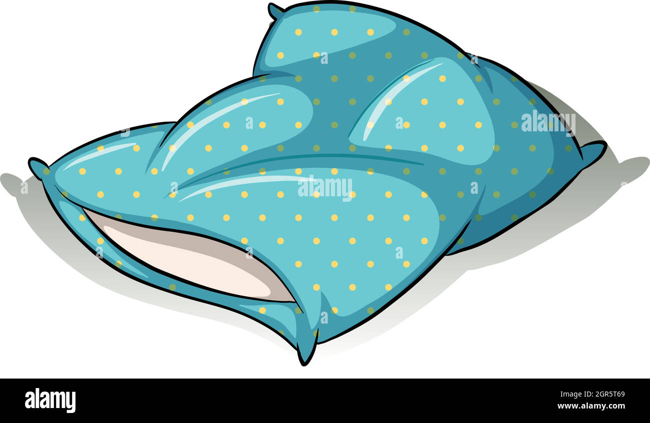 Foam Pillow Stock Vector Images Alamy