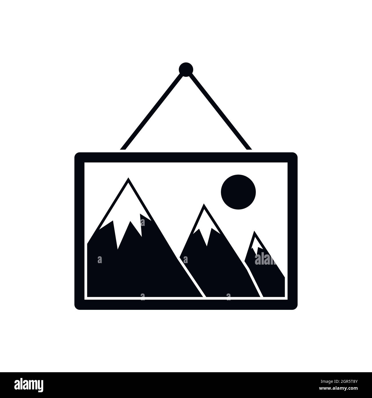 Simple nature vector Cut Out Stock Images & Pictures - Alamy