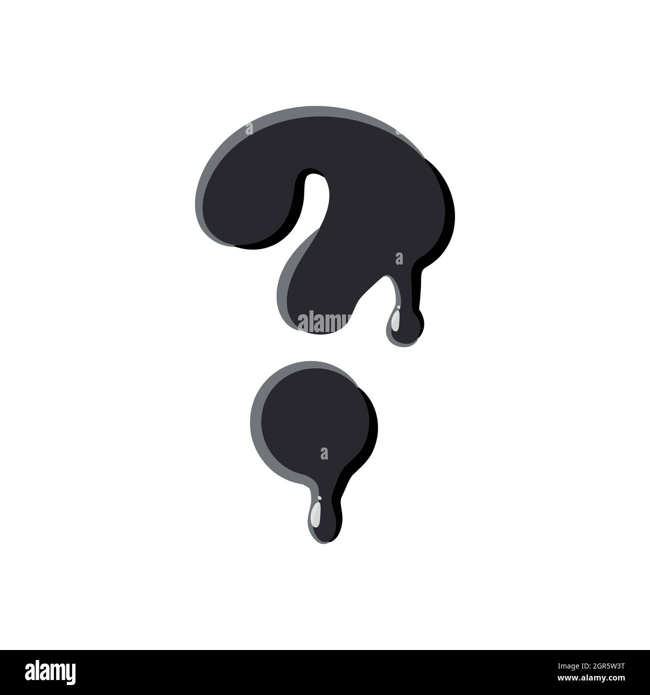 Question mark isolated on white background Stock Vector Image & Art - Alamy