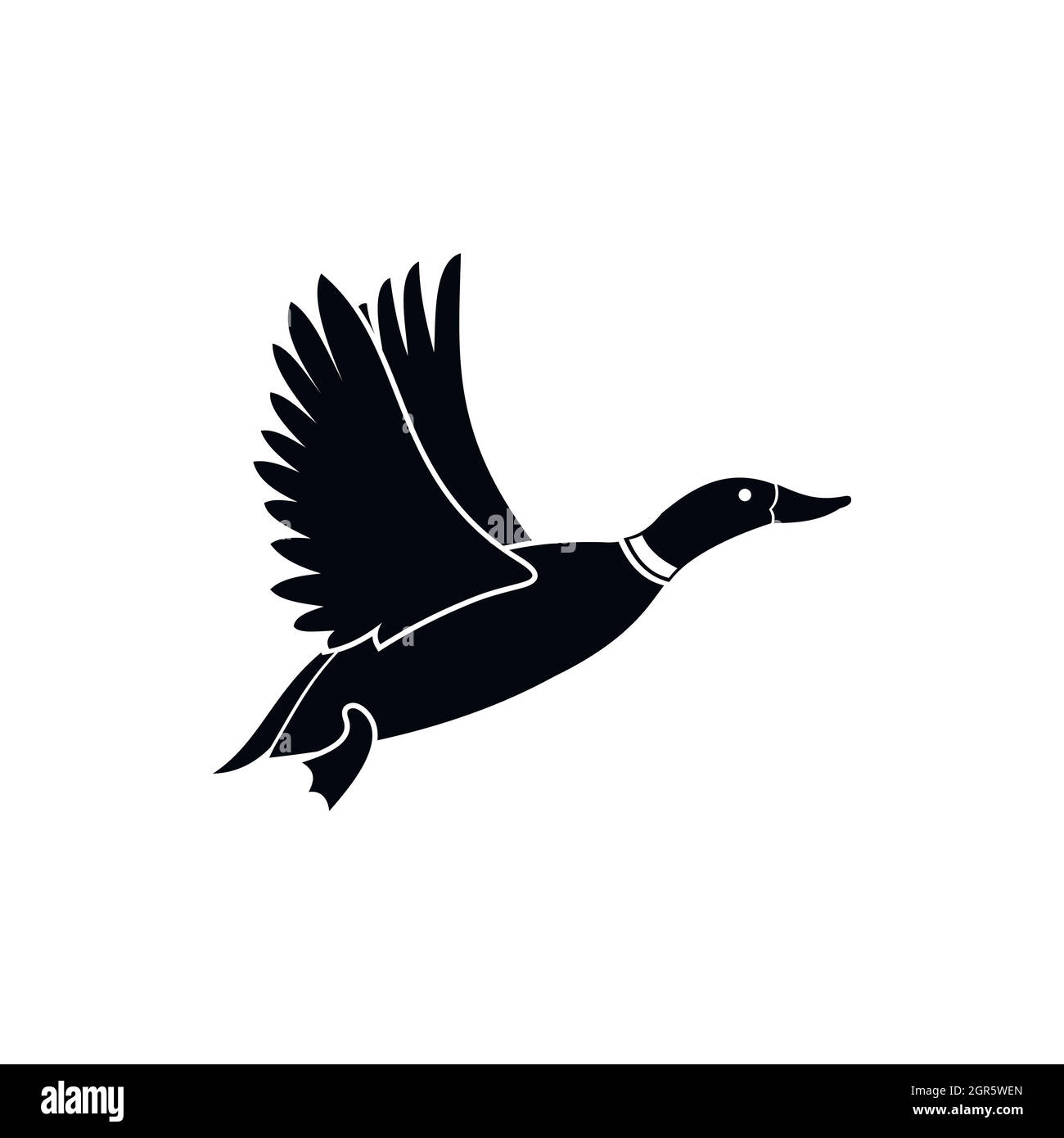 Duck icon, simple style Stock Vector Image & Art - Alamy