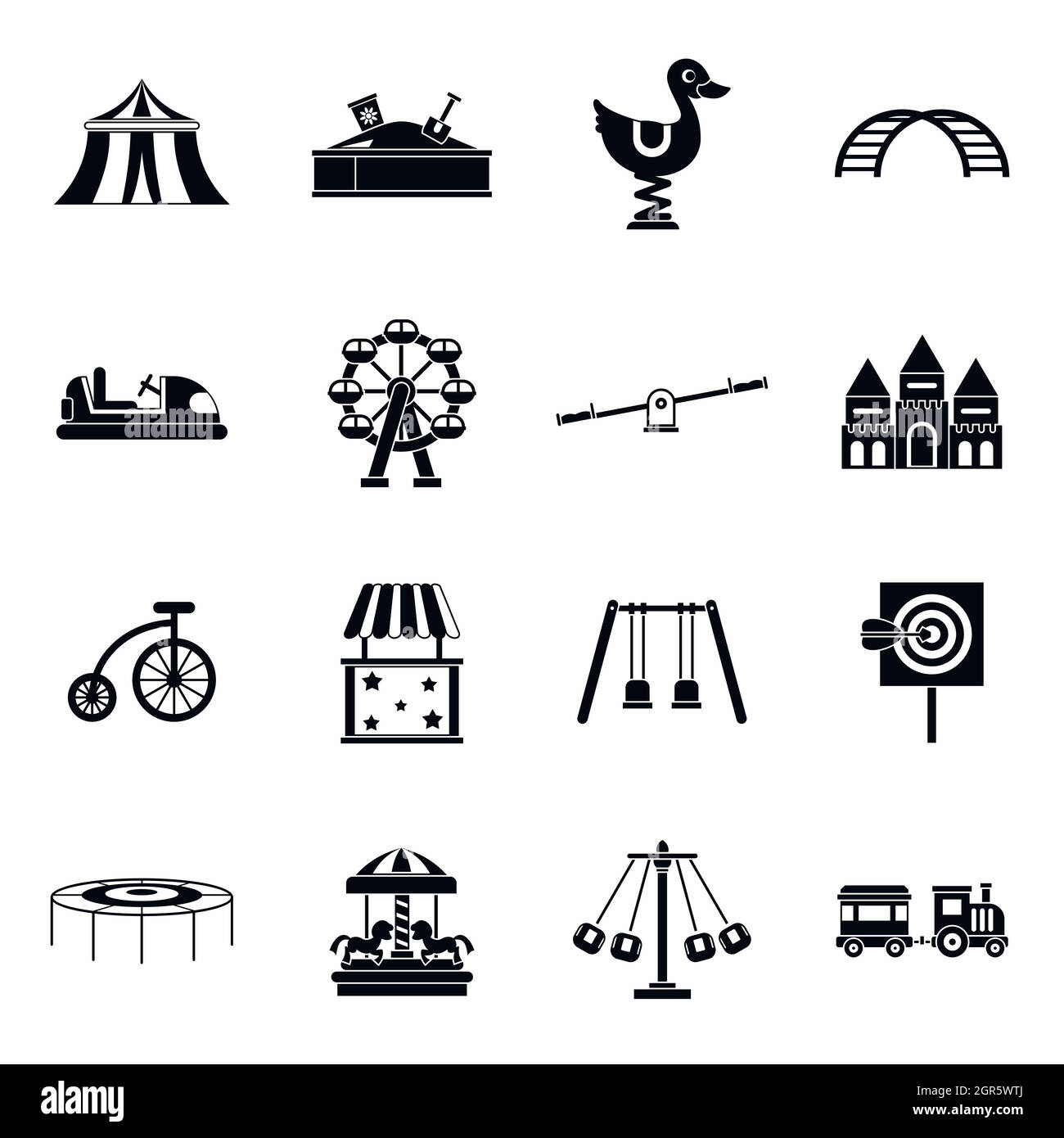 Simple vector illustration slide Stock Vector Images - Alamy