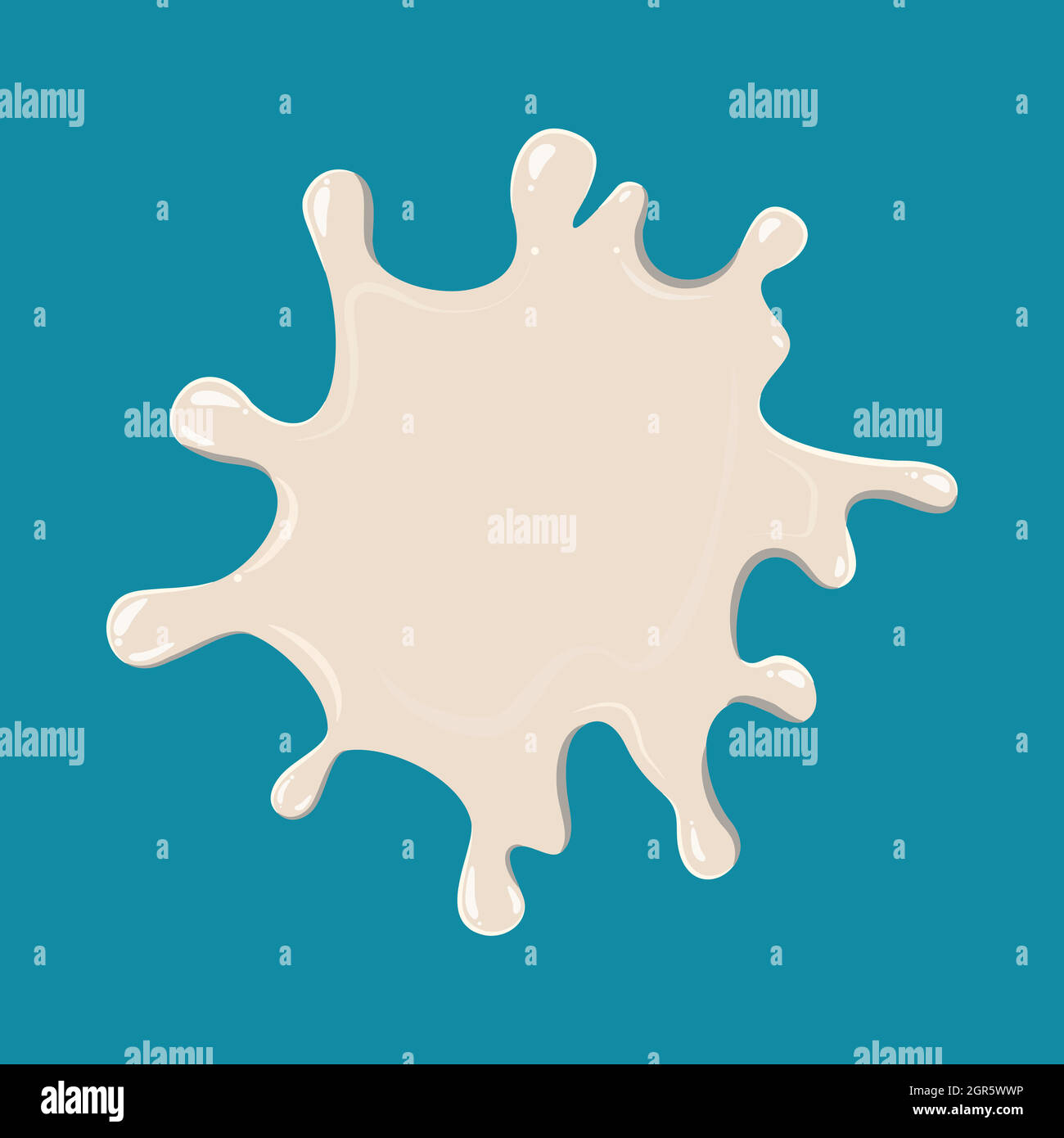 Large puddle of milk icon Stock Vector Image & Art - Alamy