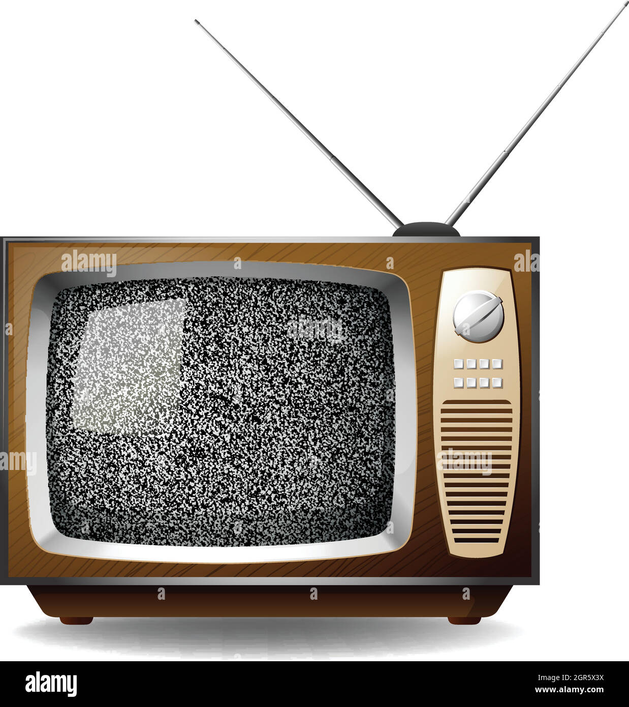 Vintage television clipart hi-res stock photography and images - Alamy