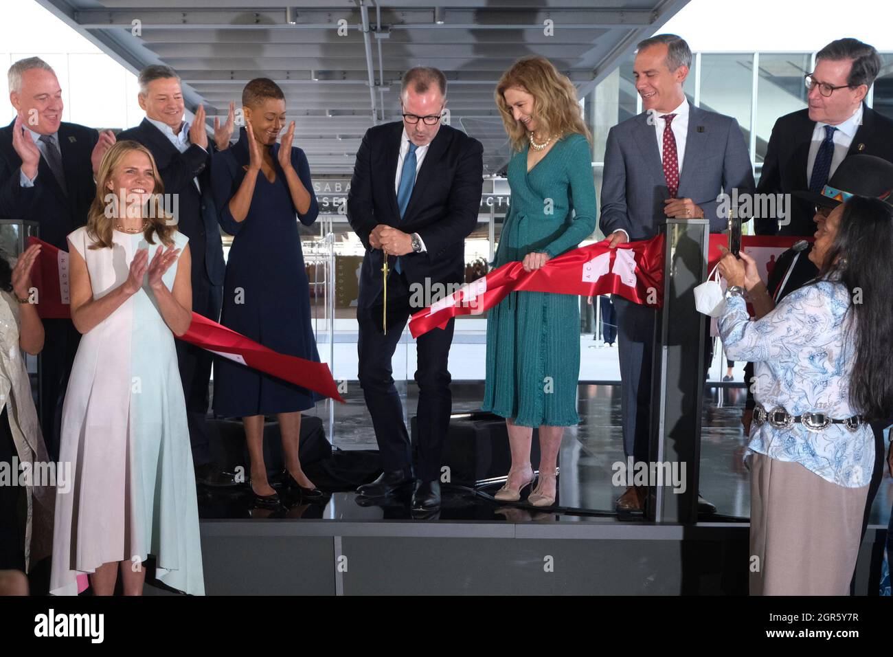 Los Angeles, California, USA. 30th Sep, 2021. Ted Sarandos, Jacqueline ...