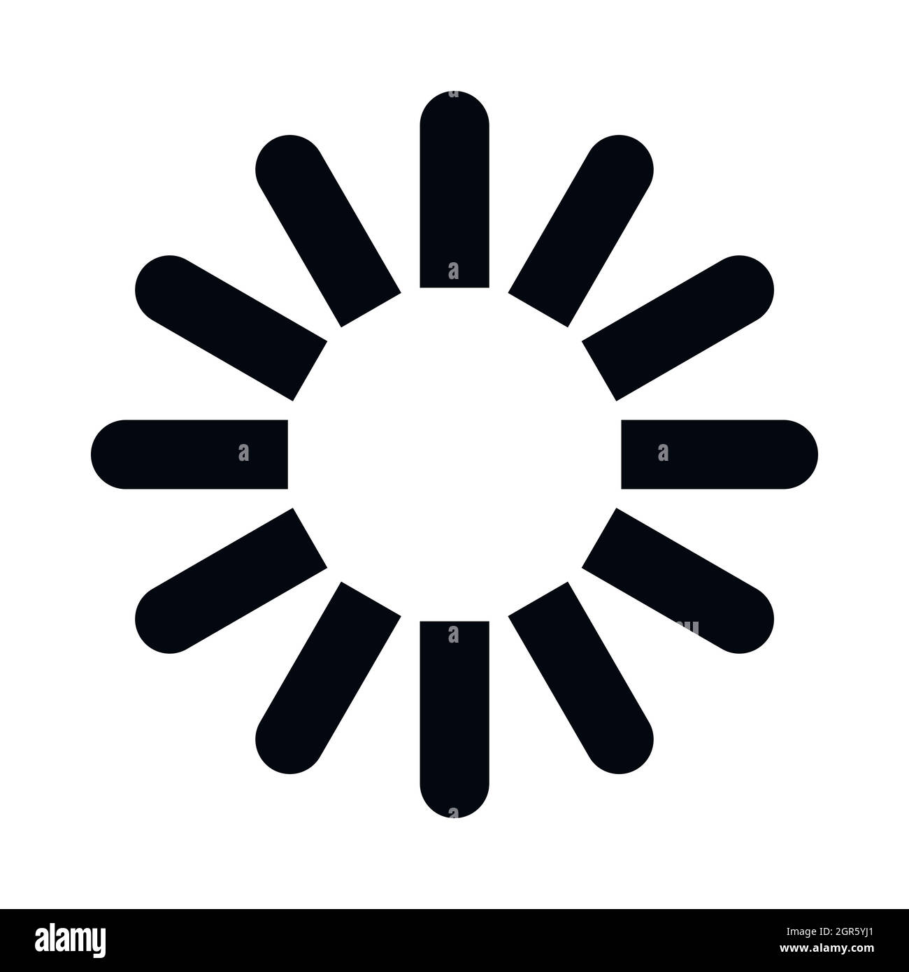 Database simple symbol vector Cut Out Stock Images & Pictures - Alamy