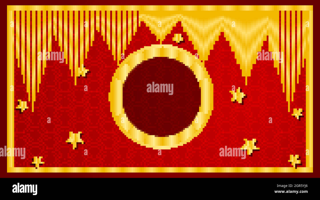 Asian frame round Stock Vector Images - Alamy