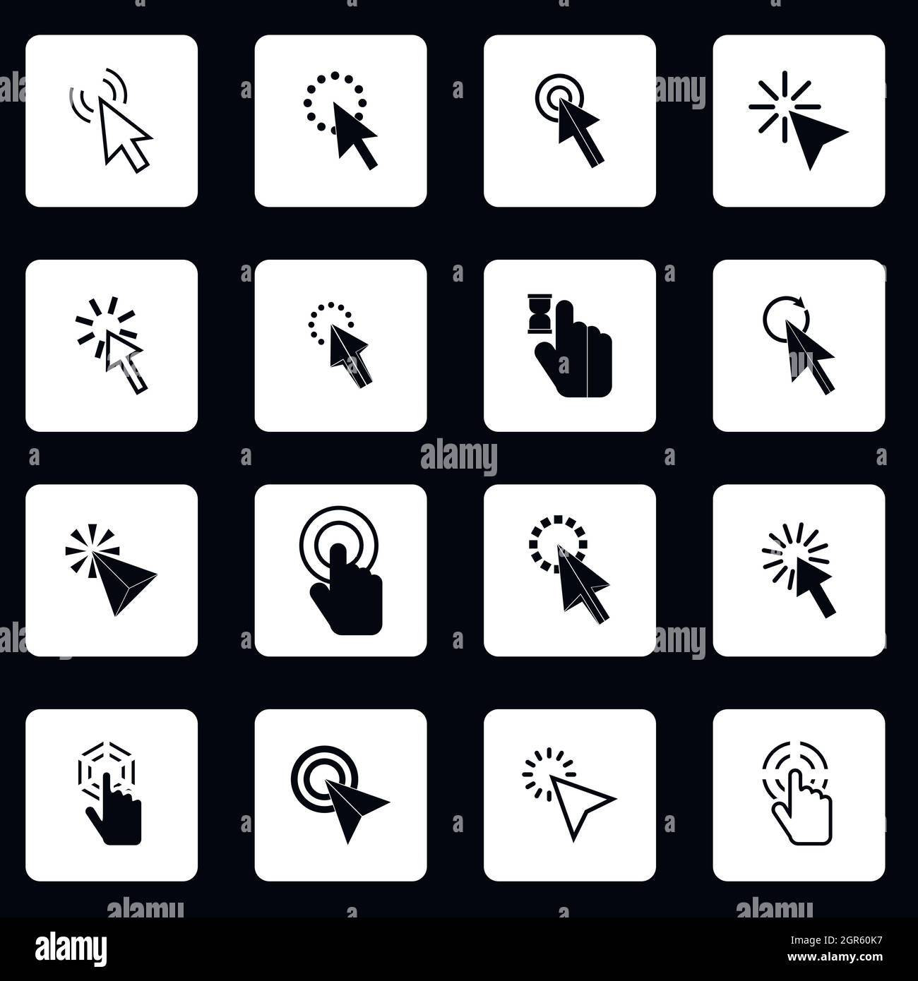 Pixel mouse cursor icons set, simple style Stock Vector Image & Art - Alamy Pixel mouse cursor icons set, simple style Stock Vector Image & Art - Alamy