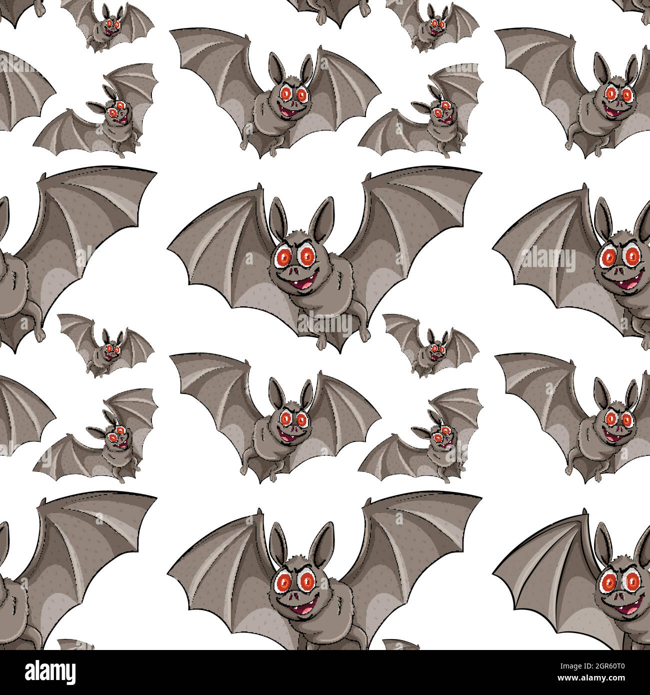 Seamless background with bats Stock Vector Image & Art - Alamy