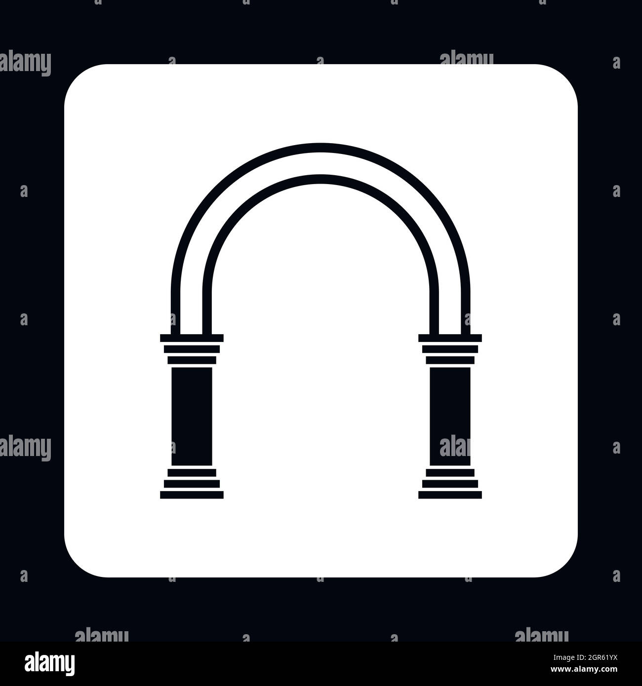 Classic gate Stock Vector Images - Alamy